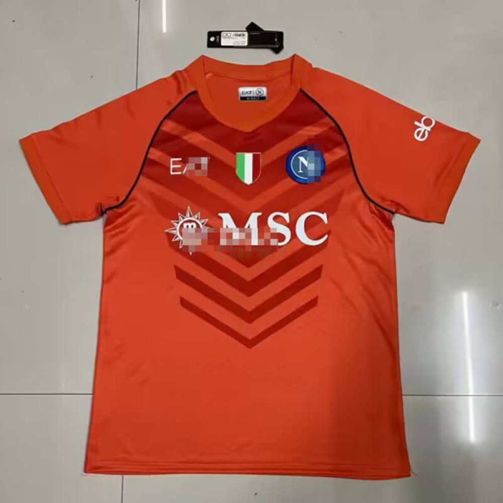 Camiseta de Portero Napoli 2023/2024 Naranja - LARS7